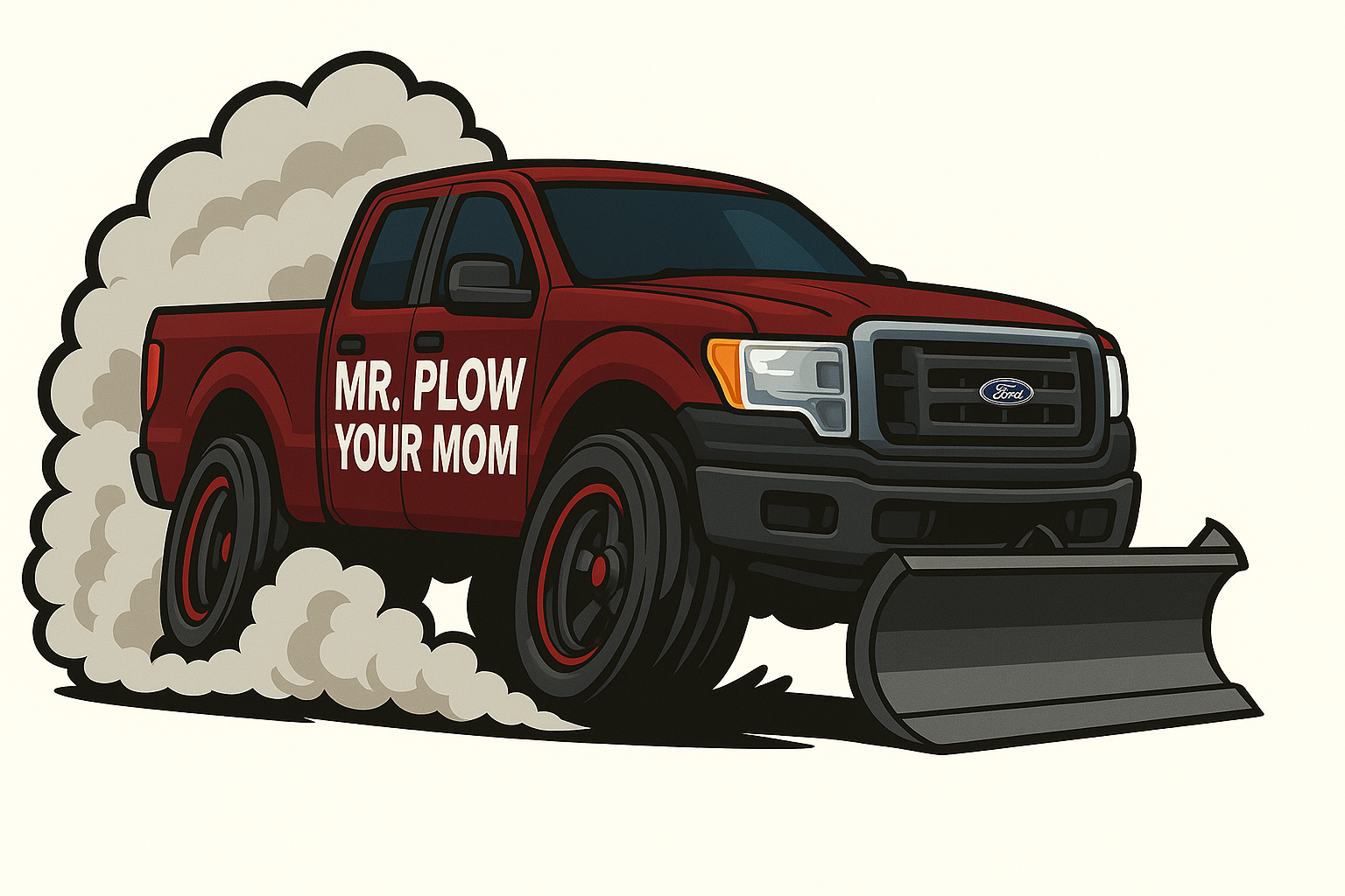 Mr Plow F150 Sticker – JLM